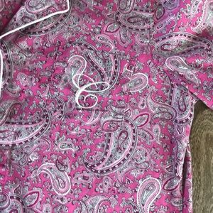Chaps | Intimates & Sleepwear | Chaps Pink Paisley Pajama Set | Poshmark